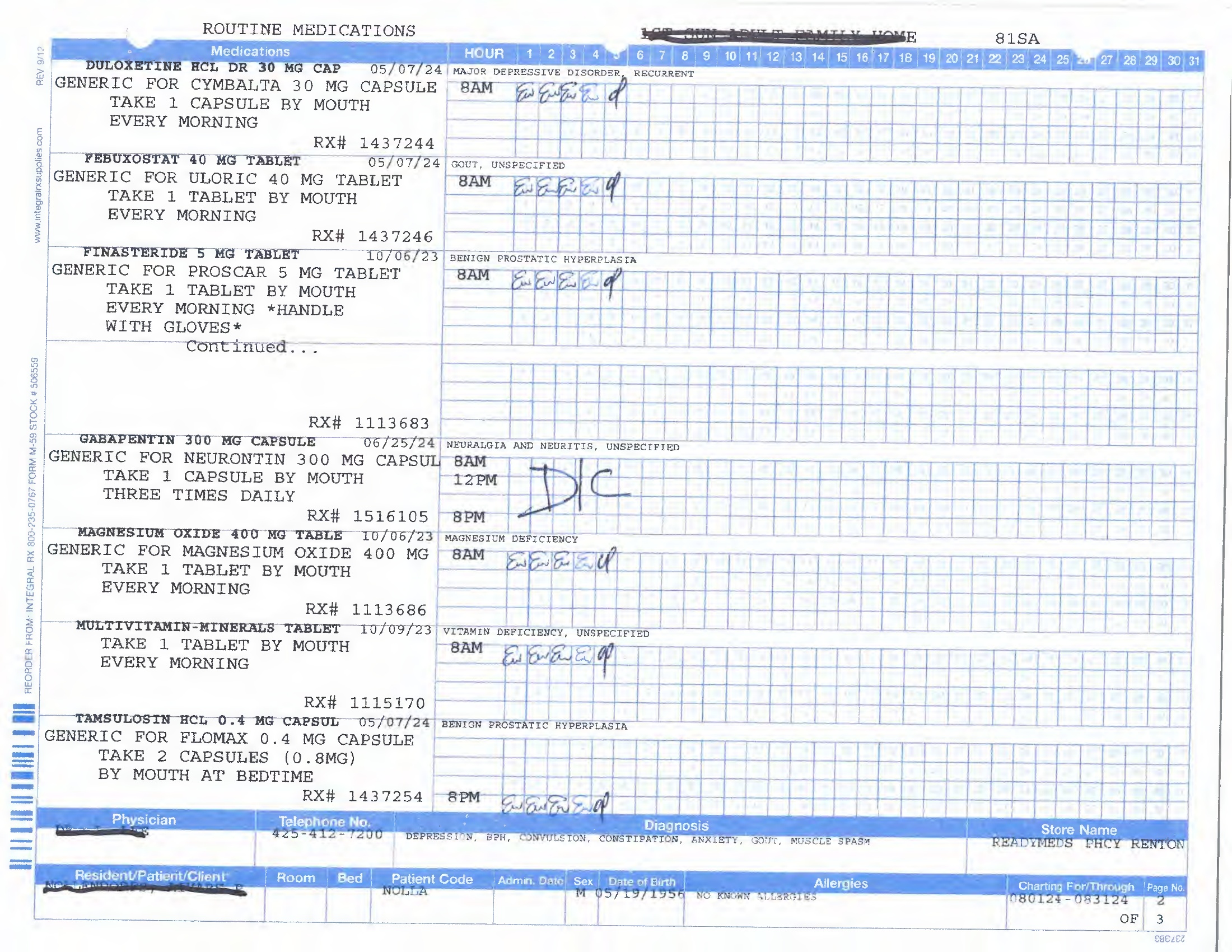 prescription_OCR Object Detection Dataset by abac