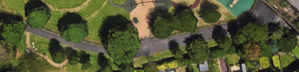 How to Use the count trees from satellite img Object Detection API