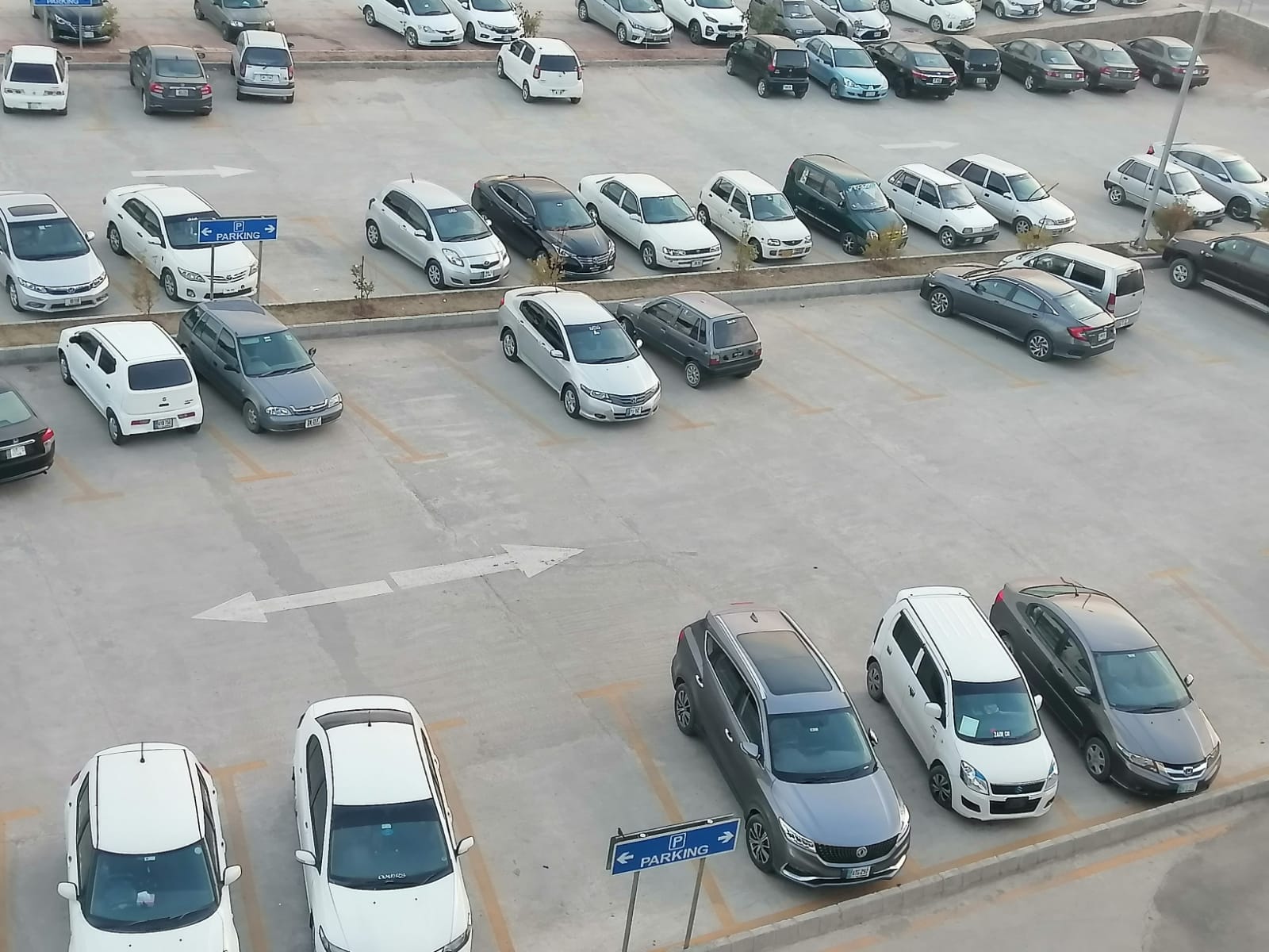 Visual Parking Slot Identification System Object Detection Model by FYP