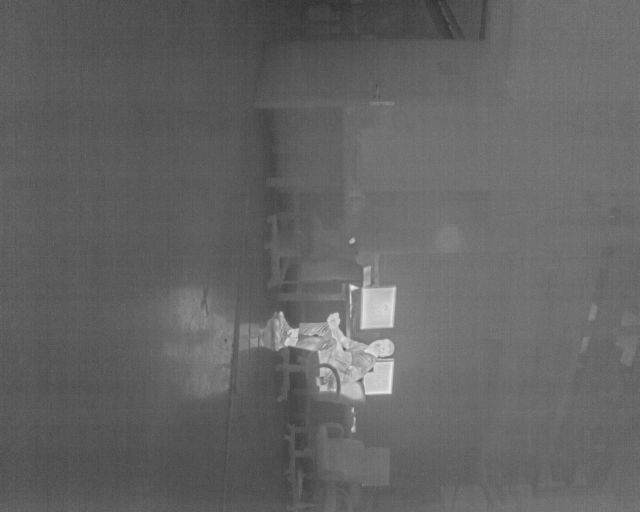 thermal imaging Object Detection Model by spot thermal camera