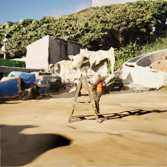 Unreal-Ladder Object Detection Dataset by CAUsynthetic