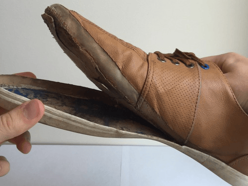shoe defect classification Classification Model by evacurtoisr