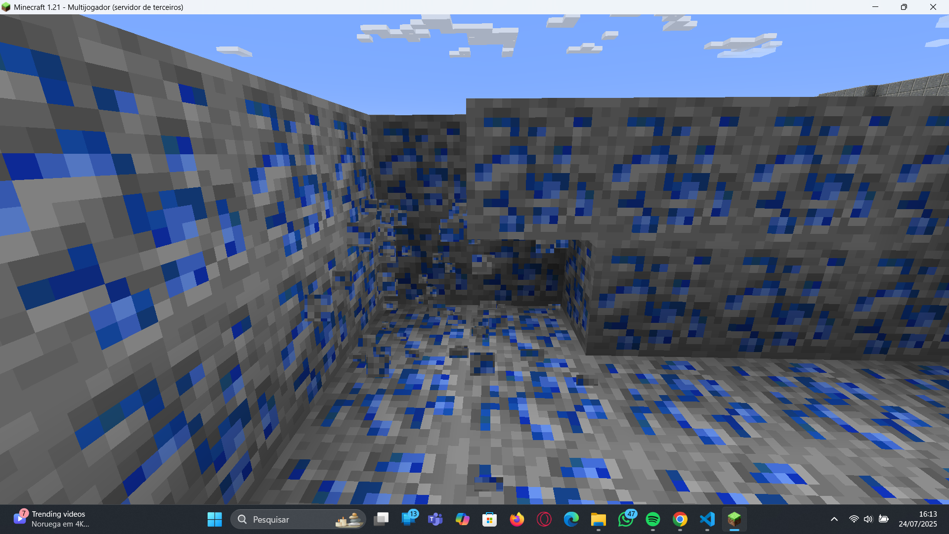 Minecraft-LapisLazuli Object Detection Dataset by minecraft