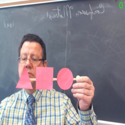 Pink Triangle Object Detection Dataset by School