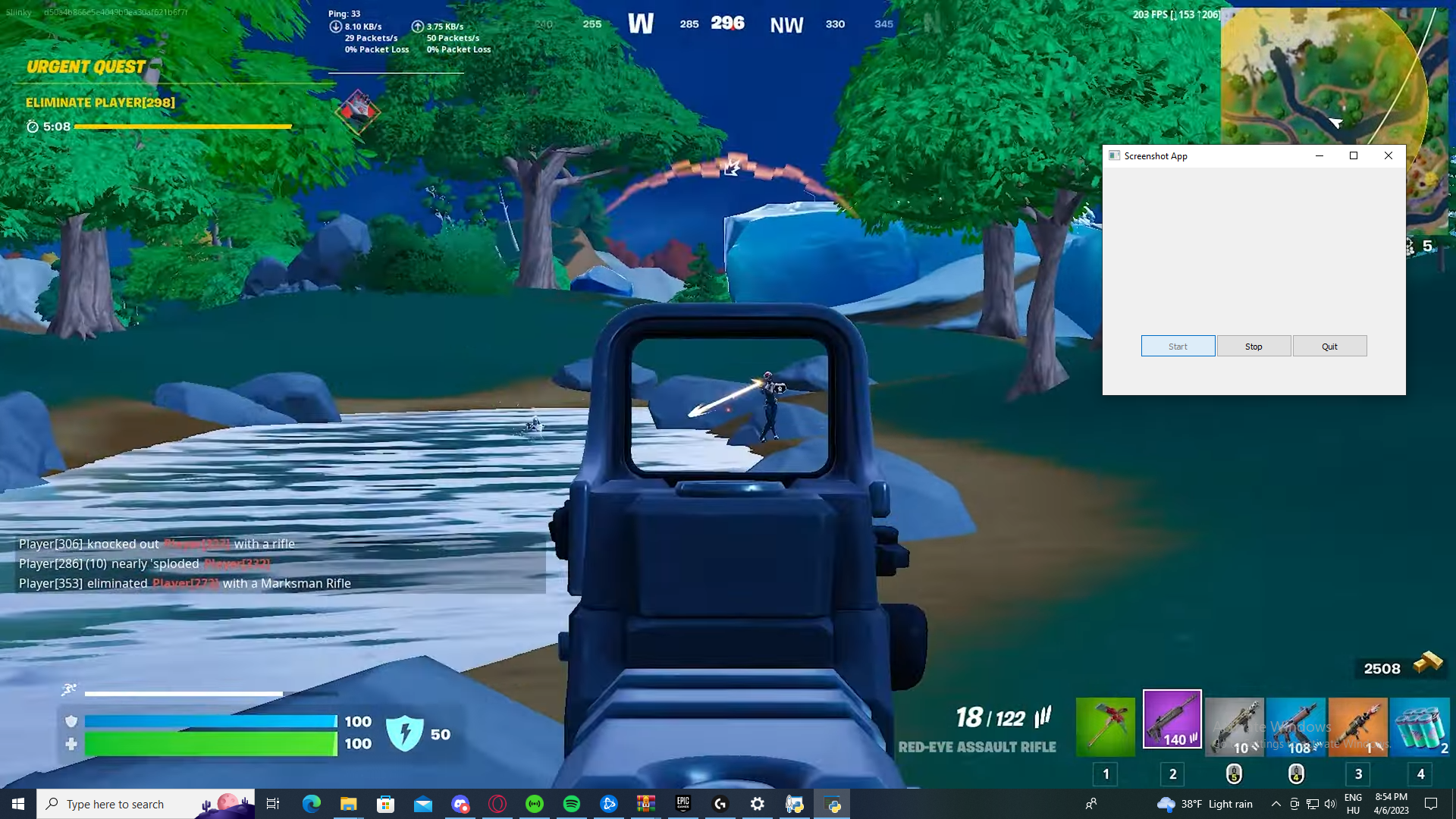 Fortnite YOLOV5 Object Detection Dataset and Pre-Trained Model by lakaka