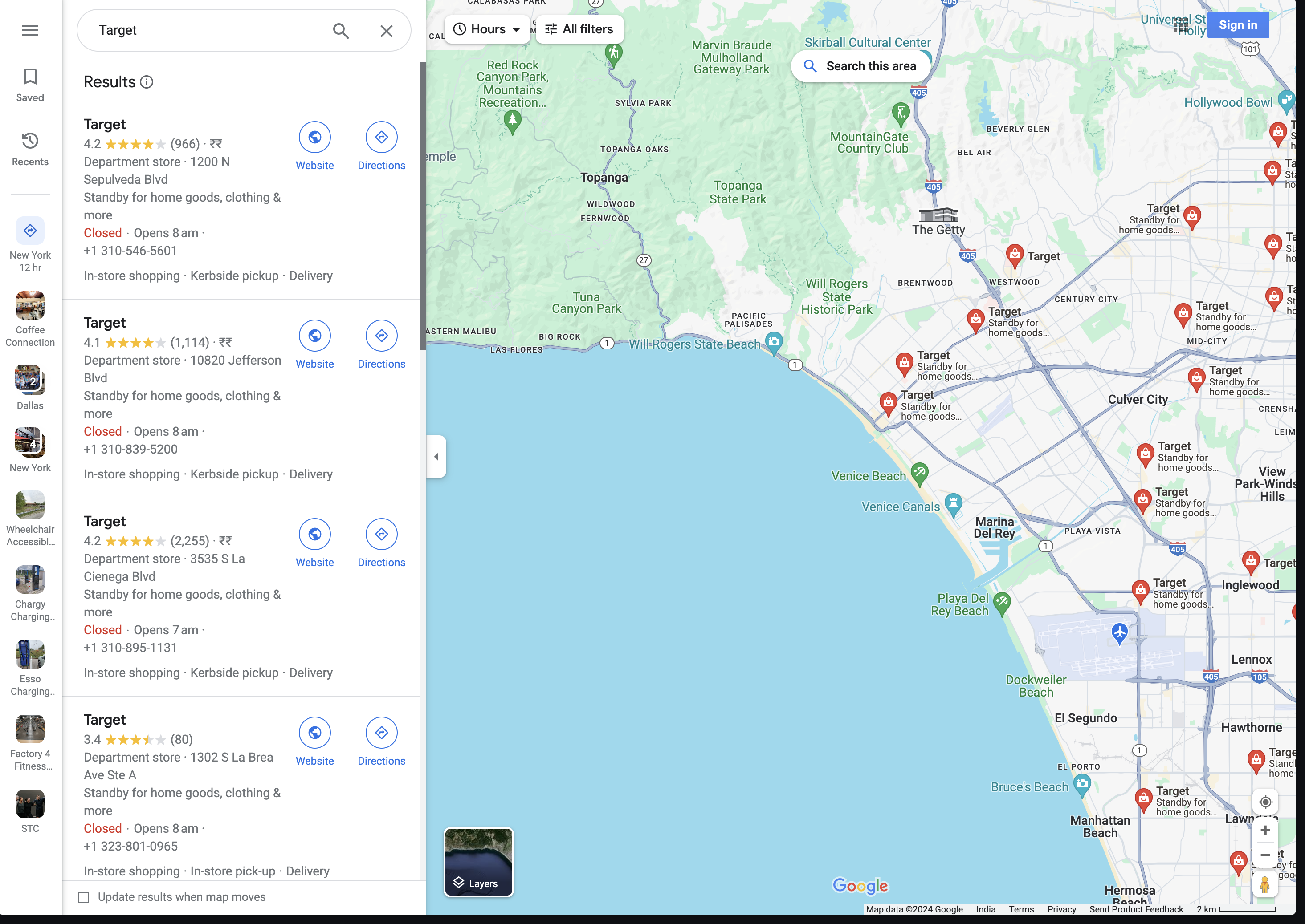 google maps Object Detection Dataset by WebElementDetection