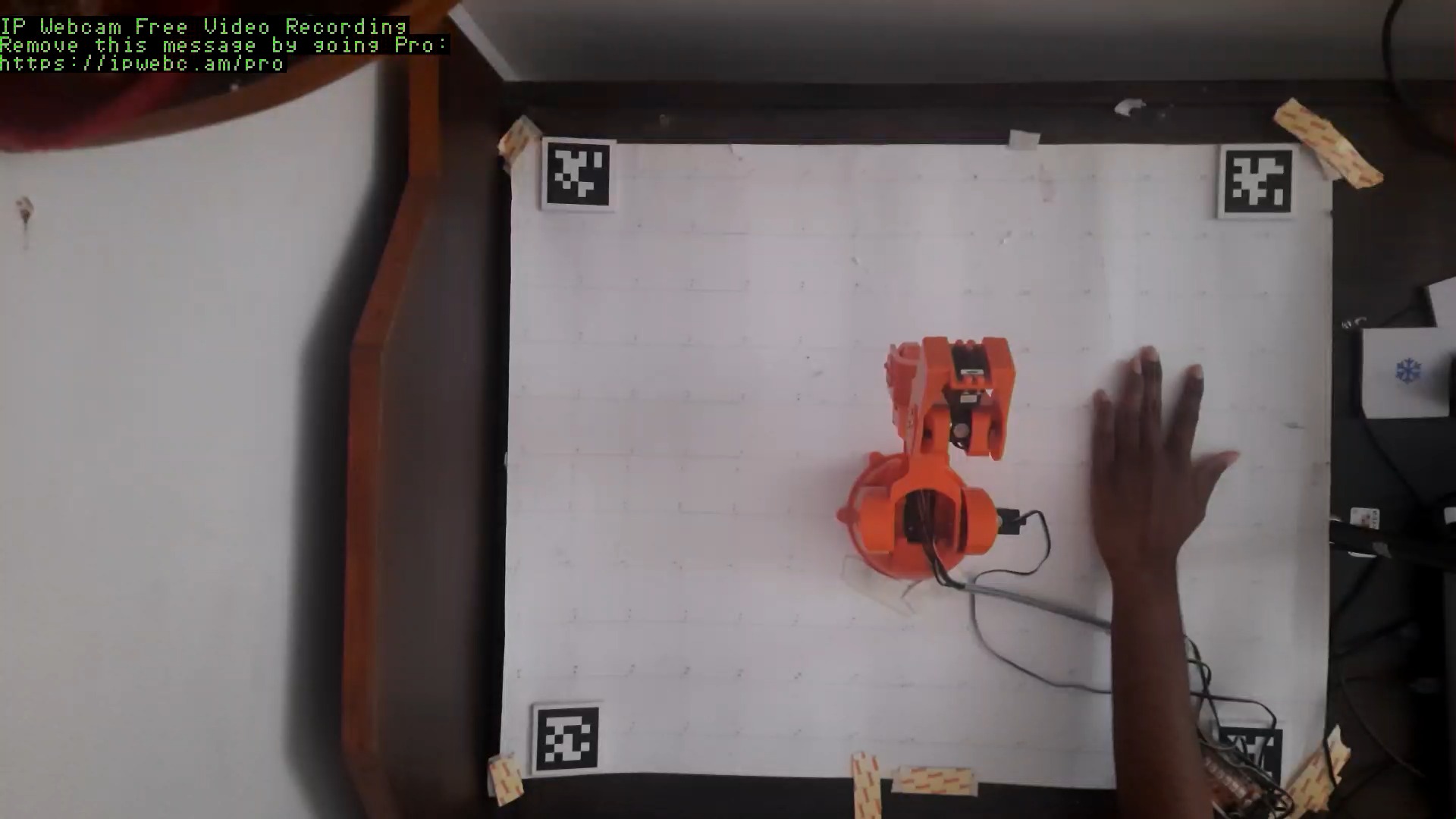 Hand Segmentation Instance Segmentation Model by Braccio