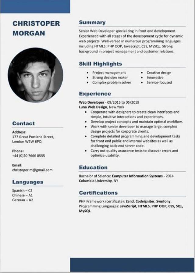 Resume Parser Object Detection Dataset And Pre Trained Model By Smartc