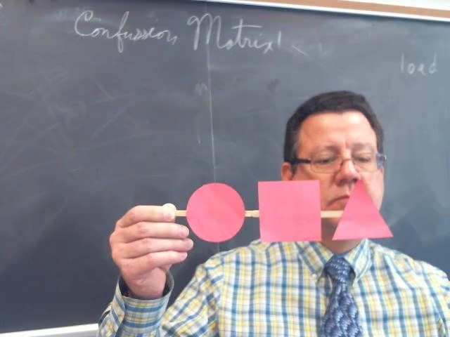 Pink Triangle Object Detection Model by School Work