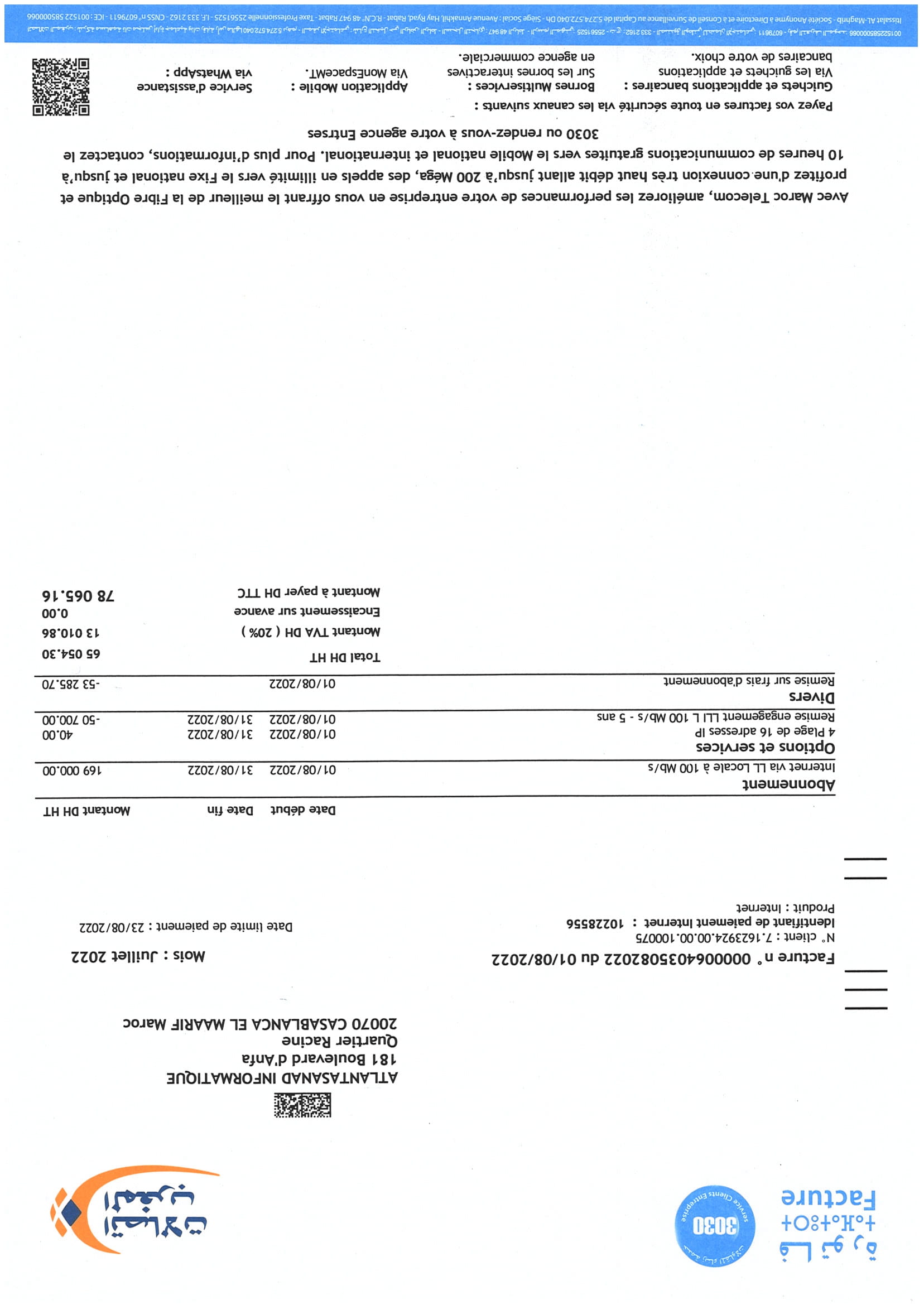 Facture_IAM Object Detection Model (v3, 2022-11-30 3:32pm) by Expertis