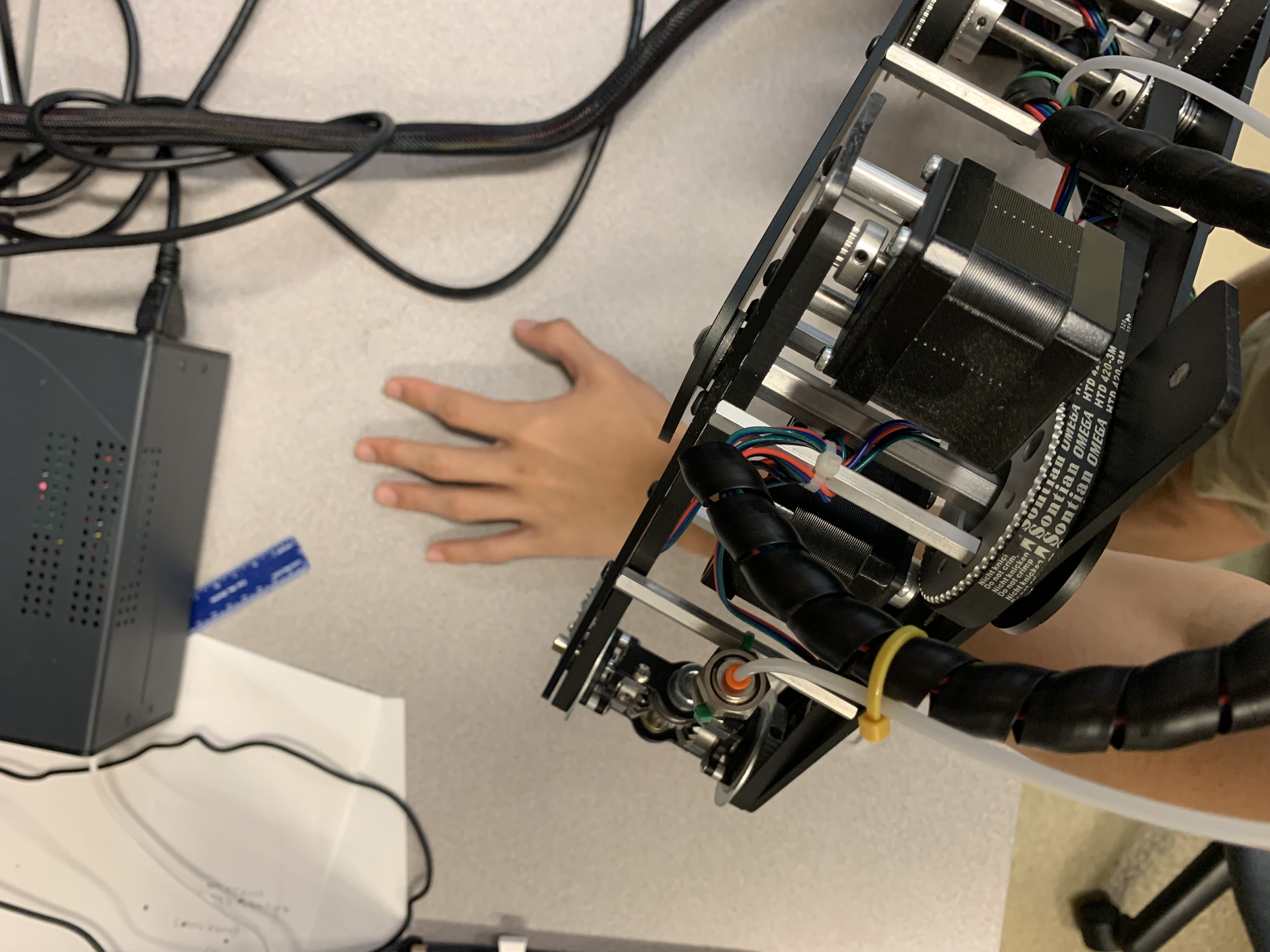 Hand and Forearm Classification Object Detection Model by Byfield Lab
