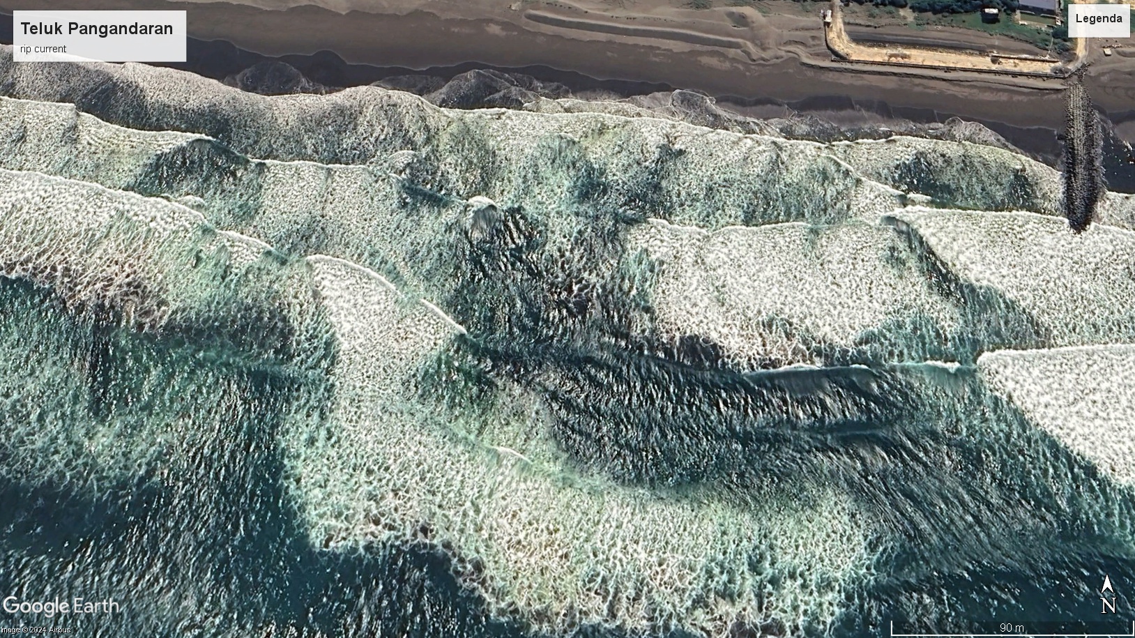 rip OBB Object Detection Dataset and Pre-Trained Model by rip current