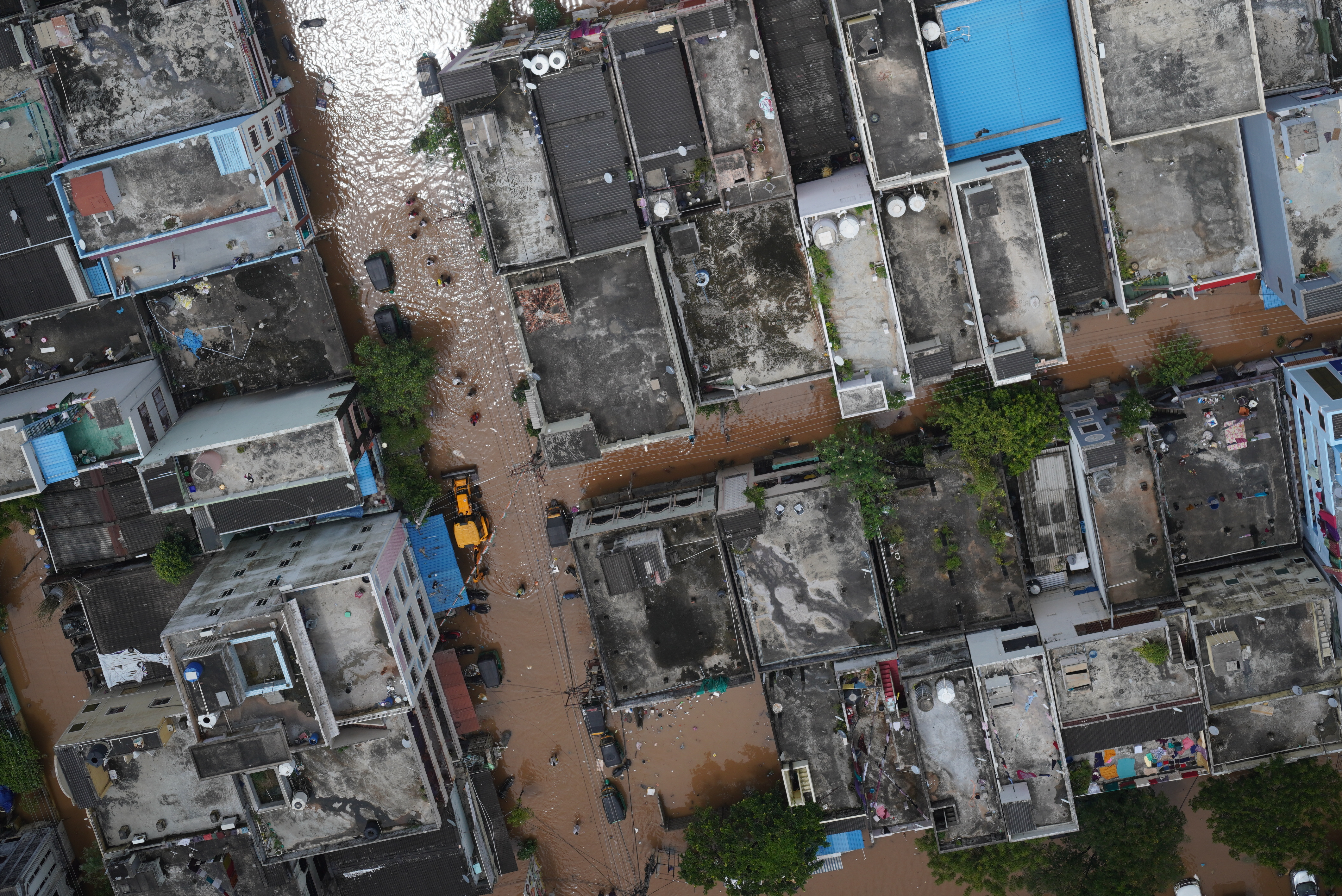 water logging Object Detection Model by annotation