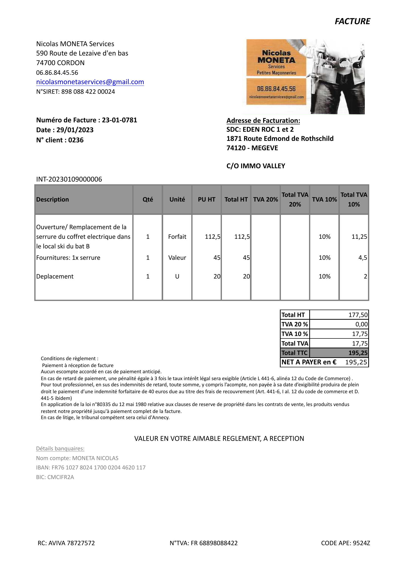 Invvoice Object Detection Model by Invoice