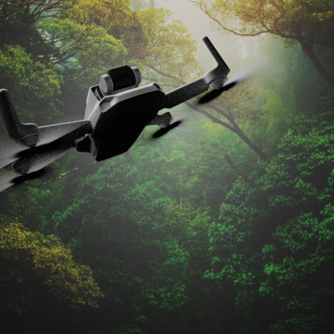 Synthetic Drone Dataset Object Detection Dataset by Drone