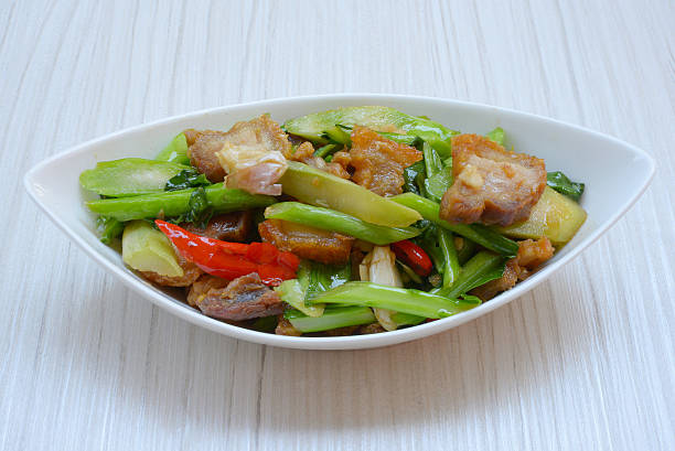 Stir-fried-Kale-with-Crispy-Pork Object Detection Dataset by ProjectWachi