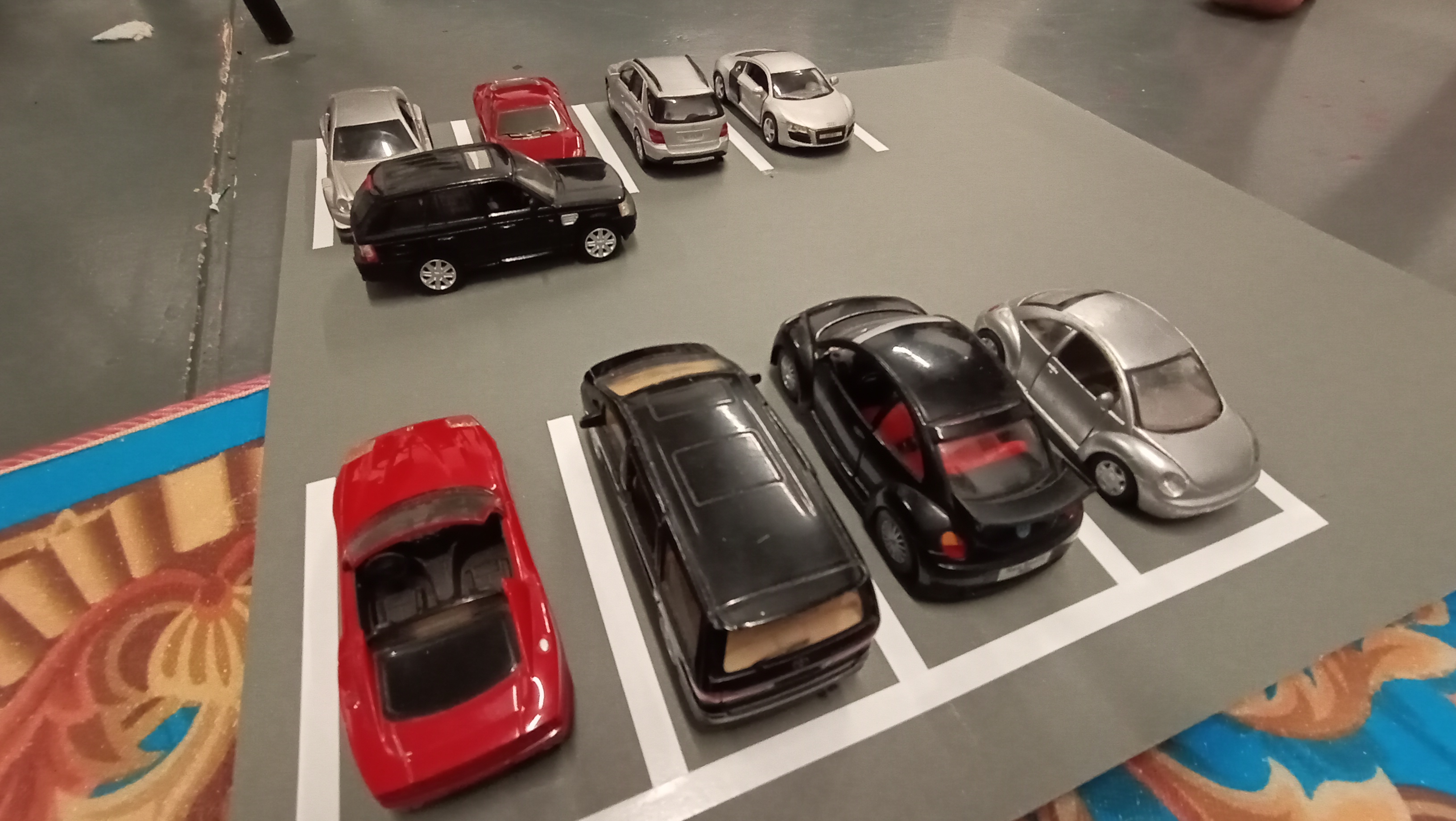 toy cars Object Detection Dataset by parking