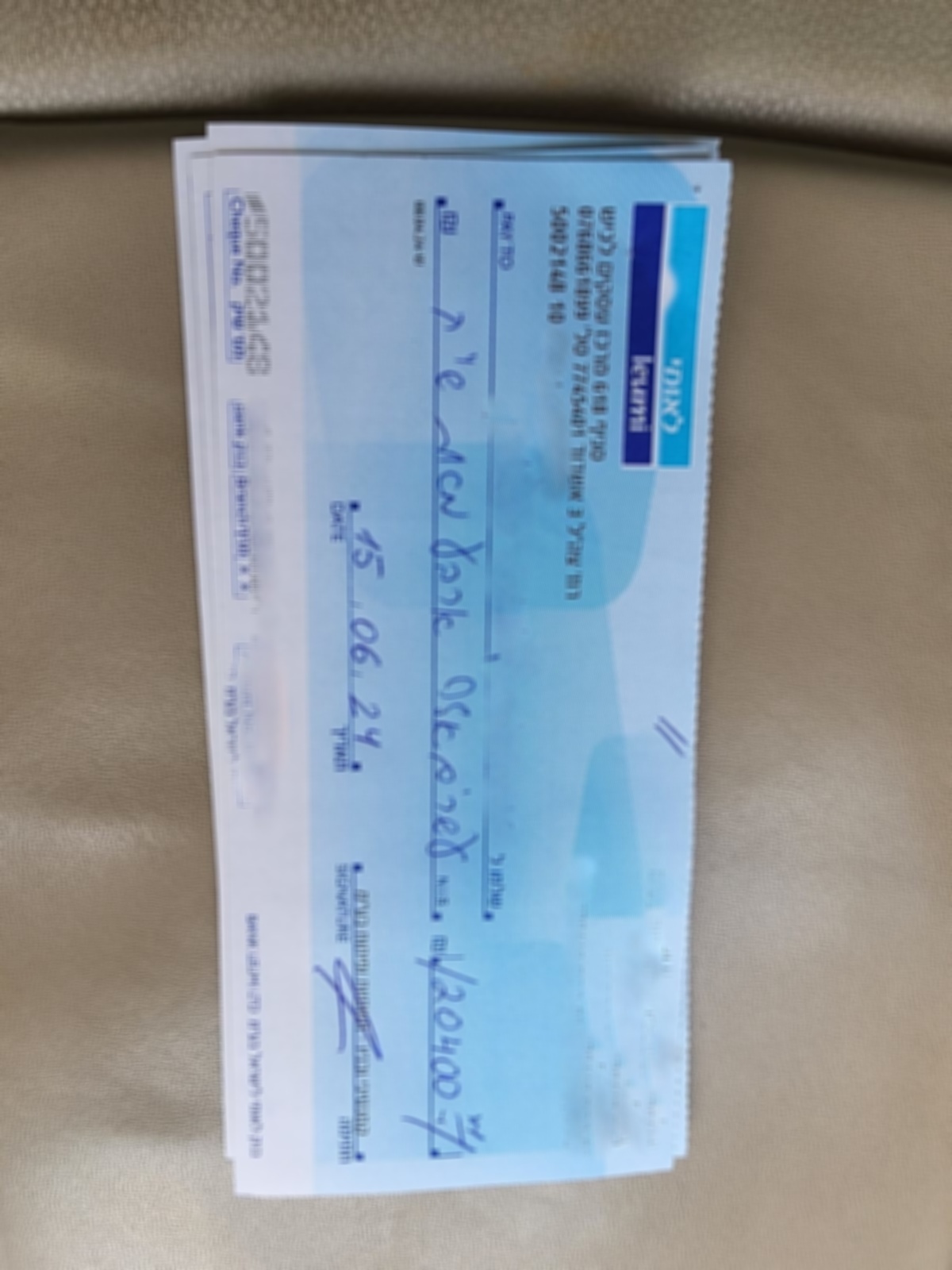 cheque detection Instance Segmentation Dataset by Bloodline