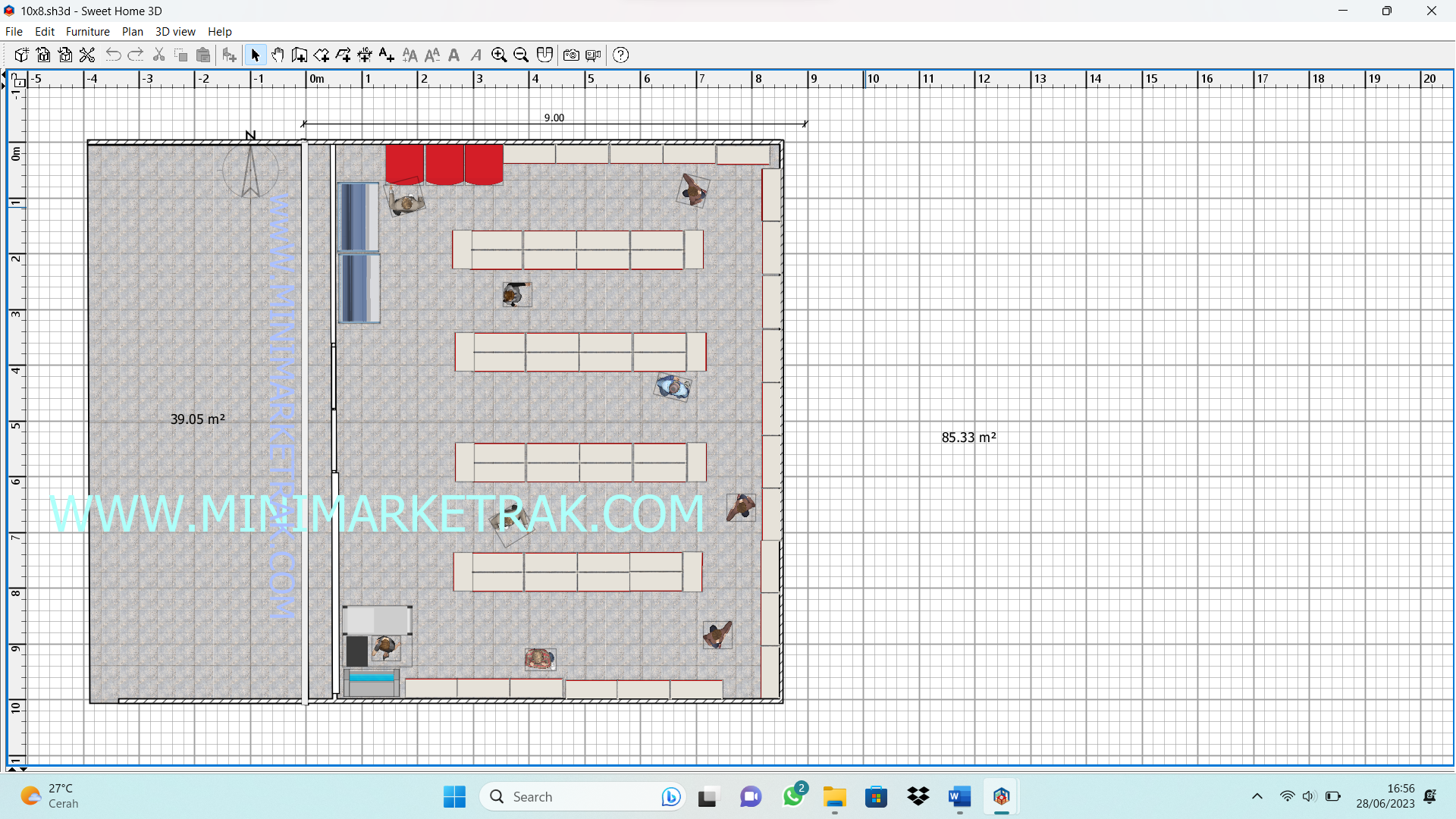 Dataset Rak Minimarket Object Detection Dataset By Detection And Tracing Object Rack Minimarket